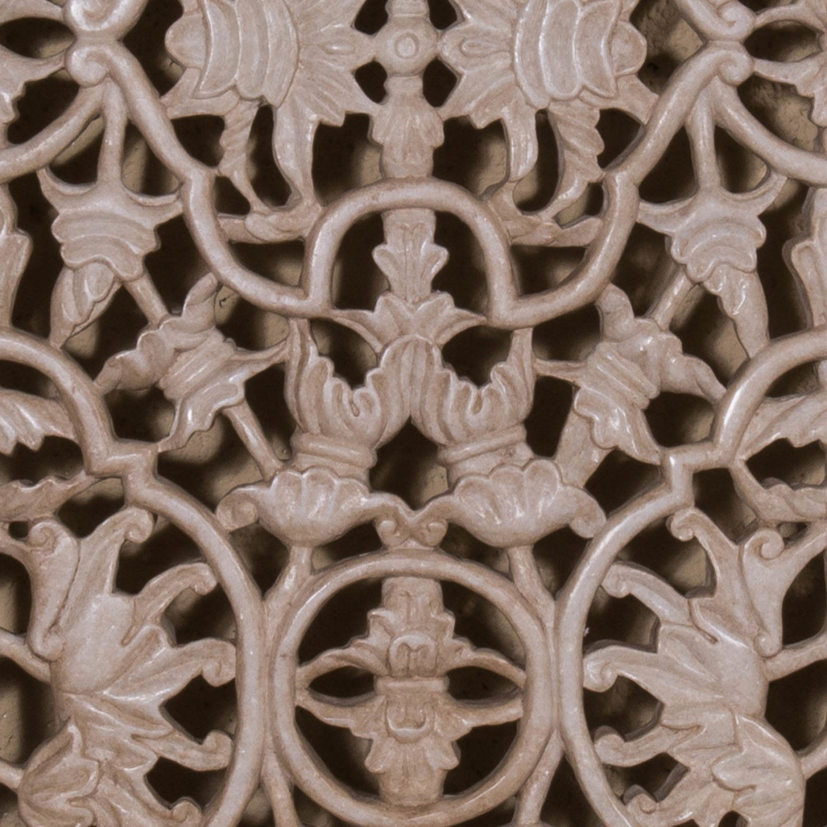 Symmetrical Marble Jali Panel: Marble Jali Panel by Art of Old India