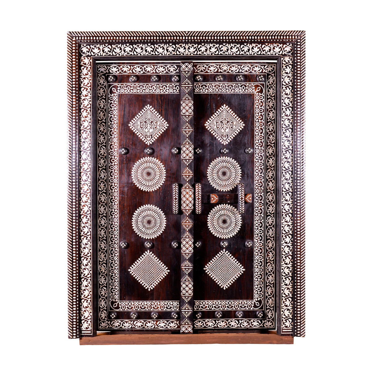 Qatari Inlay Door: Mother of Pearl Architecture by AOI Home