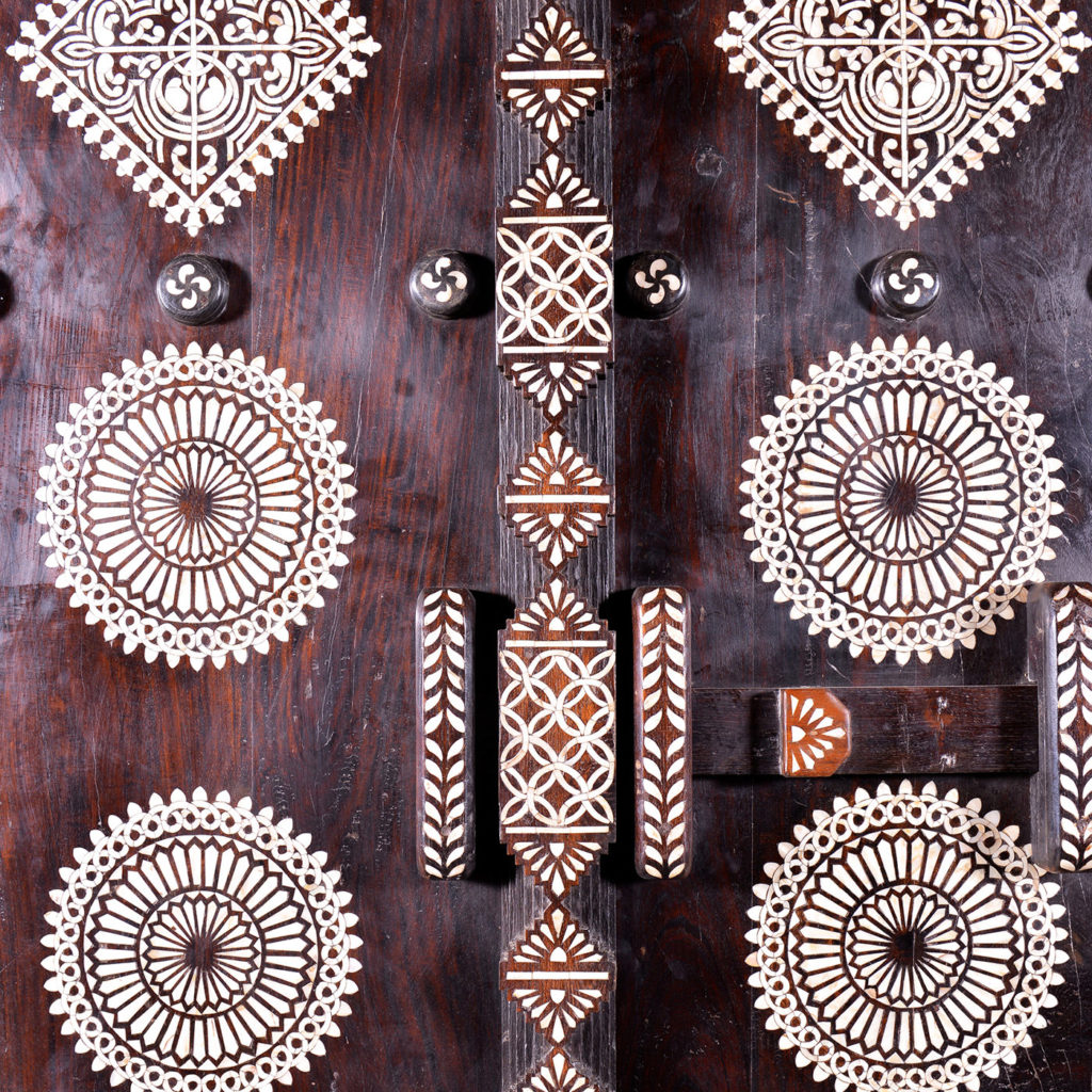Qatari Inlay Door: Mother of Pearl Architecture by AOI Home