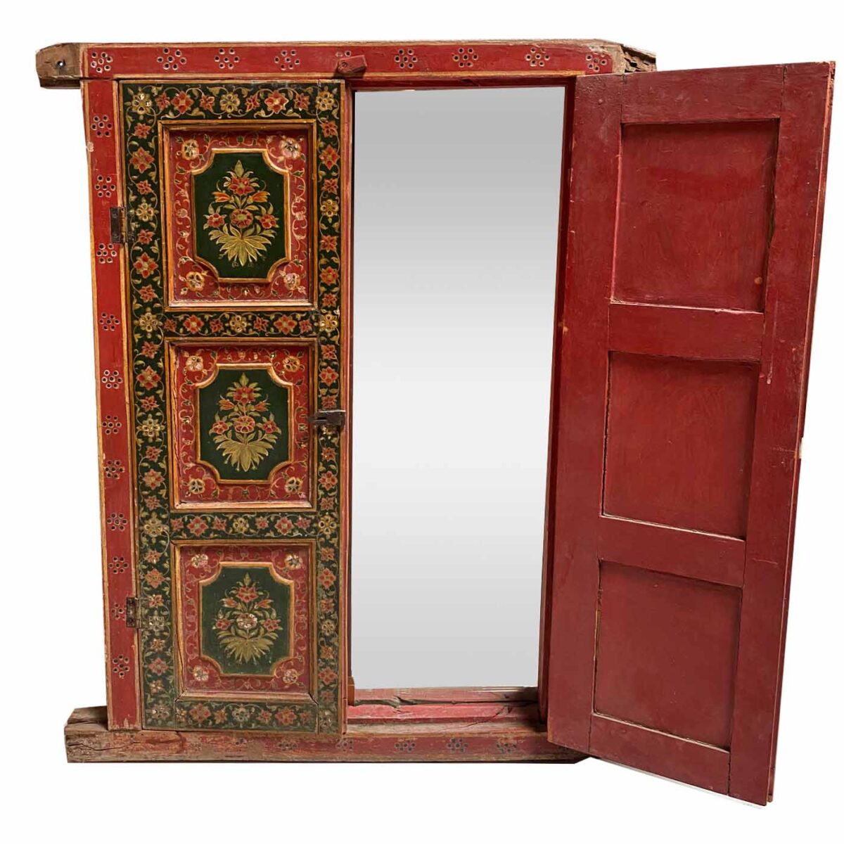 Bone Inlay Mirror, 3x5 | Indian Inlay Mirror | Dining Room Mirror