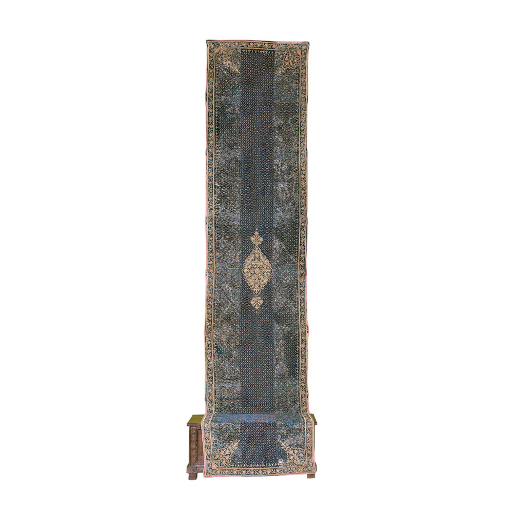 Mihrab Prayer Rug | Lavender and Yellow Rug | Vintage Prayer Rug
