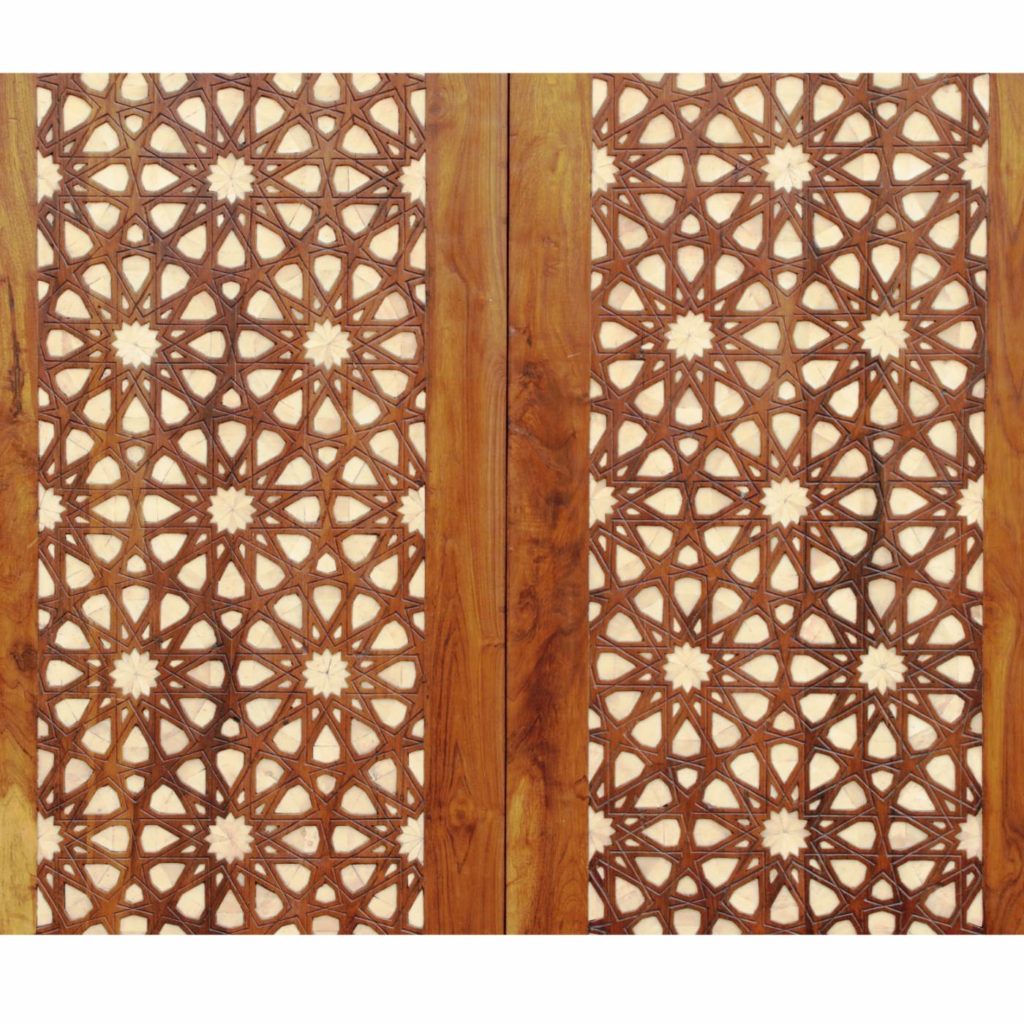Floral Bone Inlay Door | Unique Front Door | Inlay Front Door in Dallas, TX