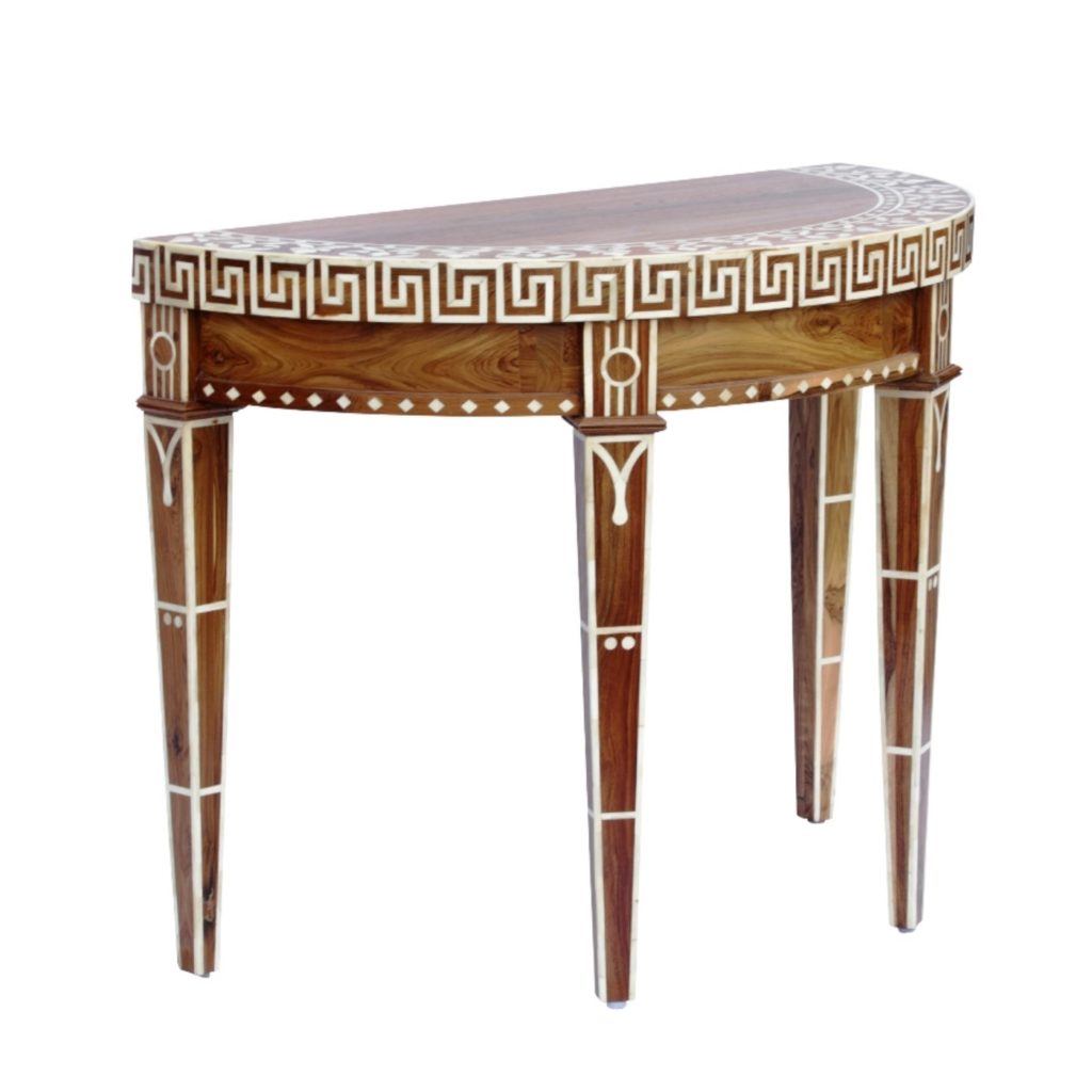 Inlay Writing Desk | Inlay Vanity | Inlay Console Table | Indian Desk