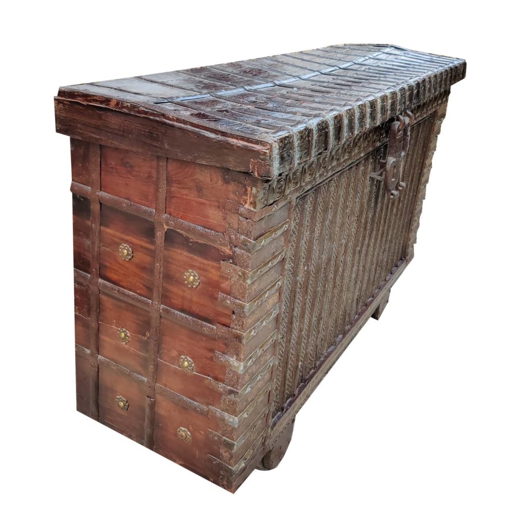Console Table Trunk | Unique Console Table | Decorative Trunk