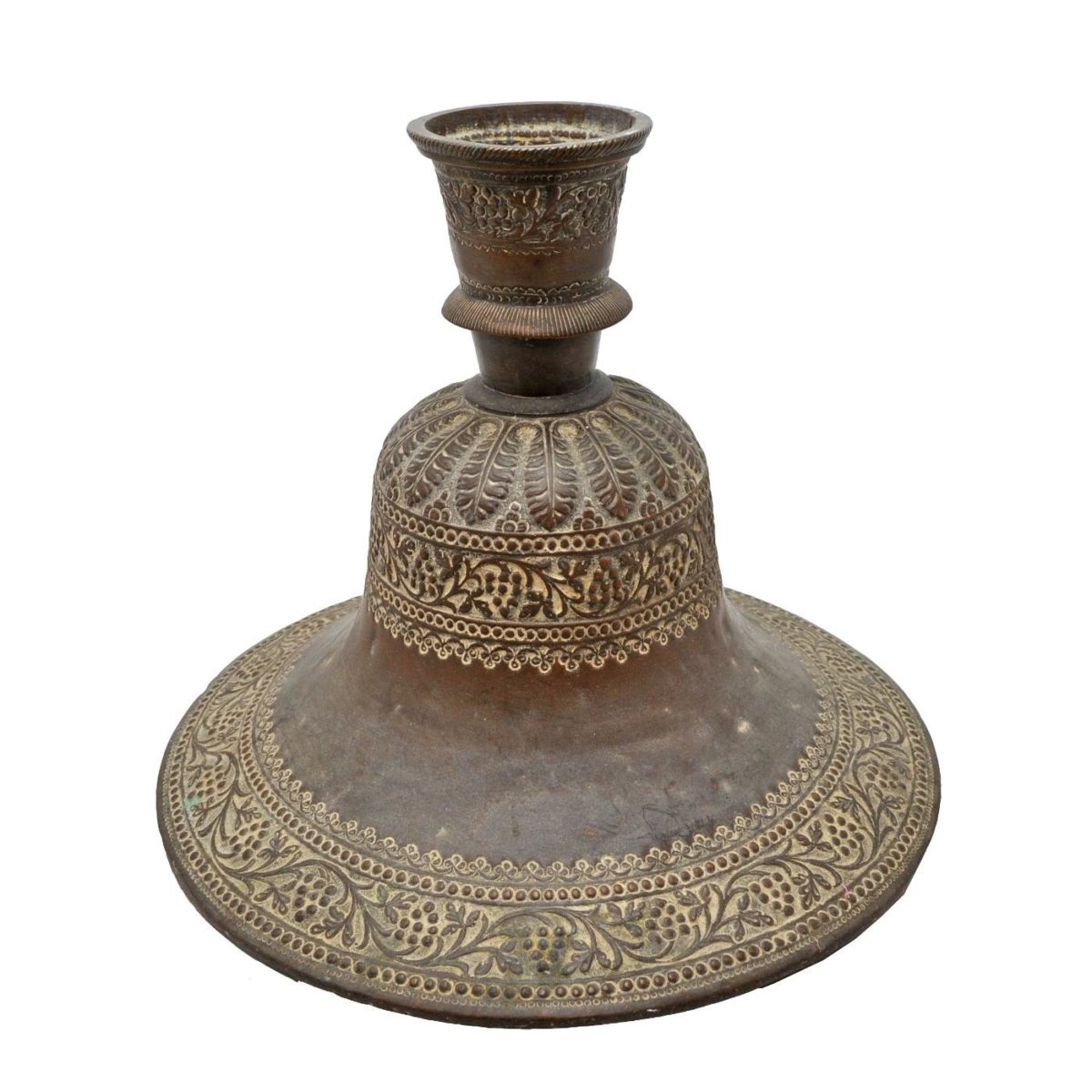 Tree of Life Hookah Base | Antique Hookah on Acrylic Base | Dallas Design