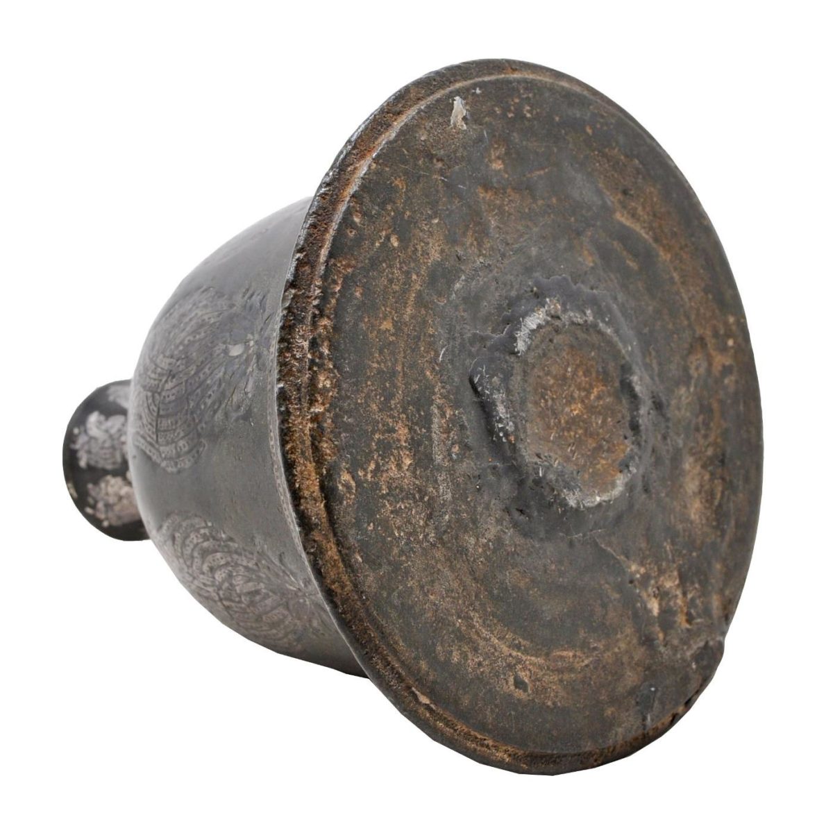 Hookah Base with Bidri Work | Antique Hookah Base on Acrylic Stand