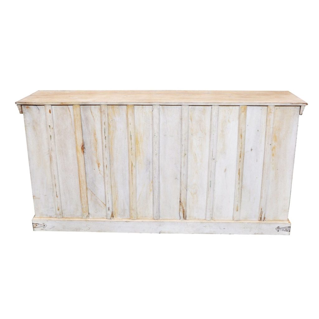 White Distressed Sideboard | Whitewashed Sideboard | White Cabinet
