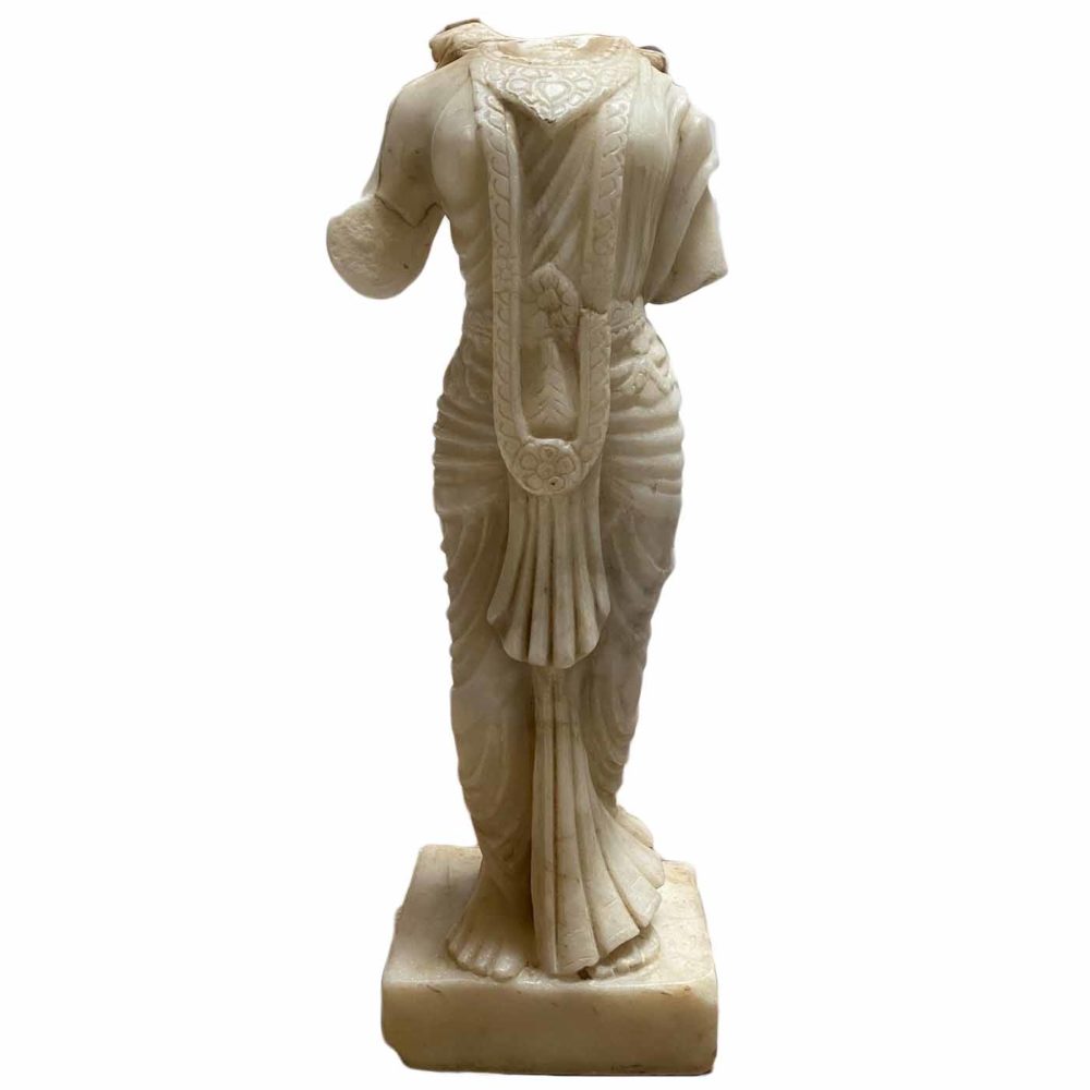 Marble Figure | Marble Royal Figure | Marble Sculptural Fragment