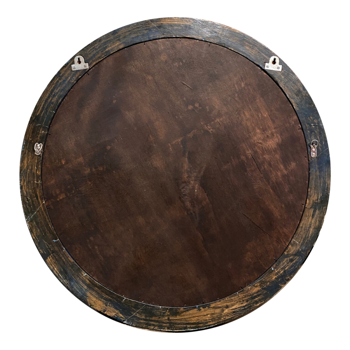 Round Gothic Mirror, Blue | Gothic Style Mirror | Round Blue Mirror