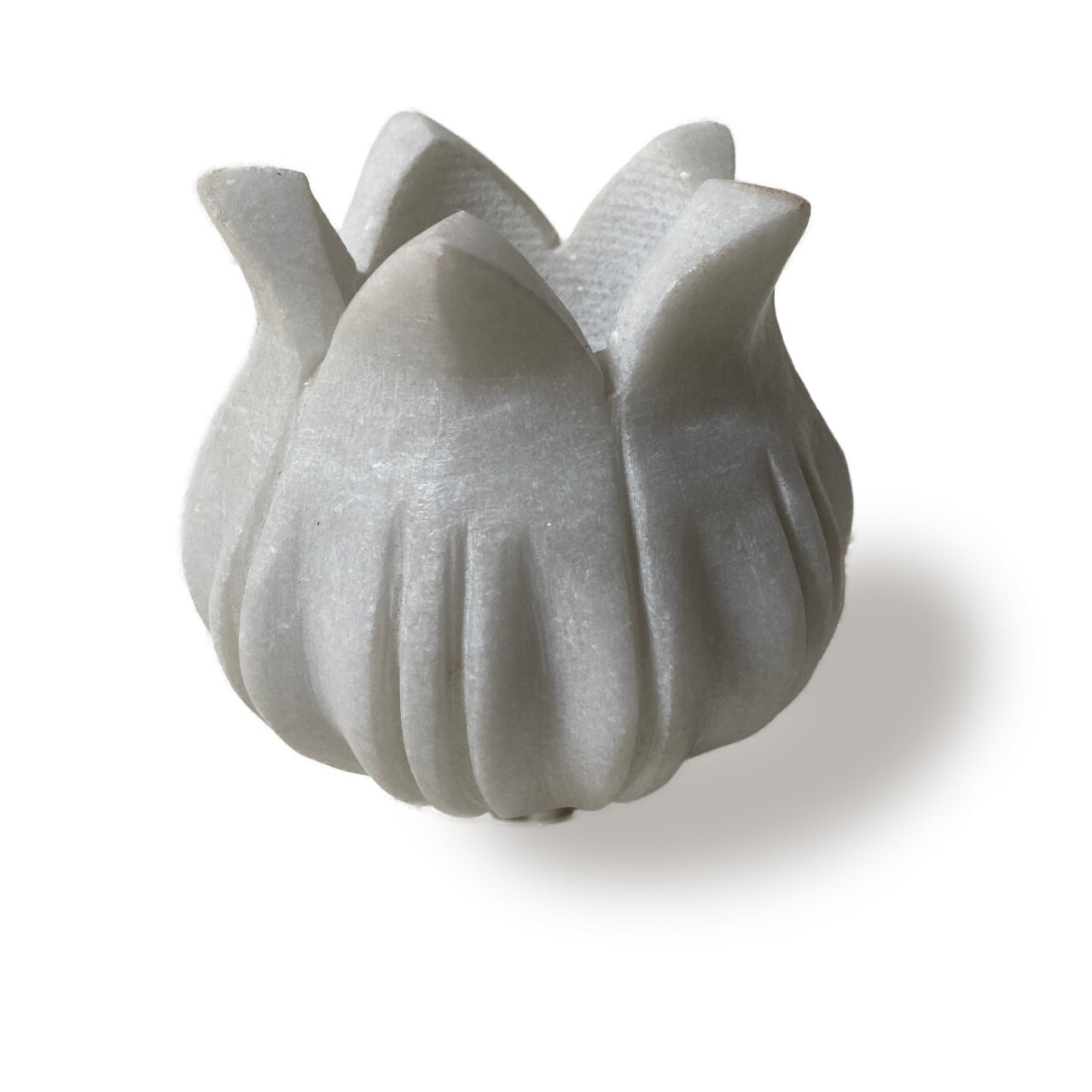 Marble Lotus Cup, Medium | Marble Flower Cup | Lotus Cup