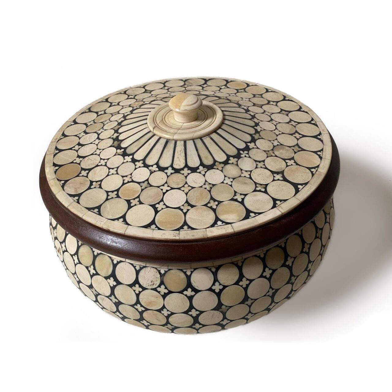 Geometric Bone Box | Decorative Box | Coffee Table Accessory