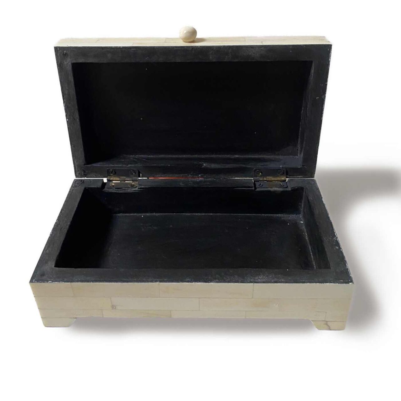 Rectangular Bone Box with Feet | Decorative Box | Bone Box