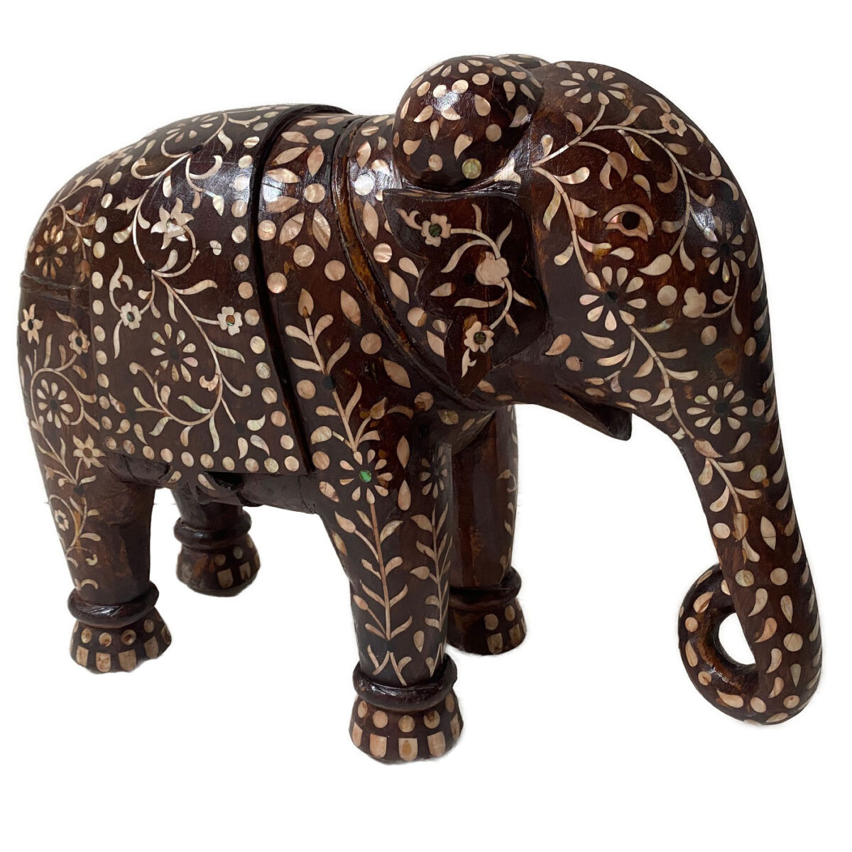 Pearl Inlay Elephant | Inlay Animals | Decorative Elephant