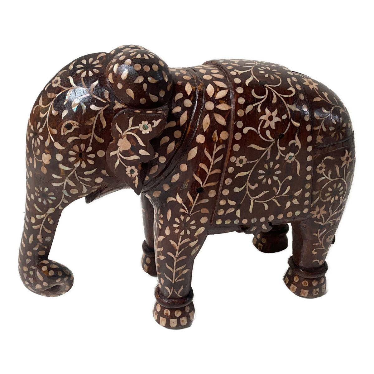 Pearl Inlay Elephant | Inlay Animals | Decorative Elephant