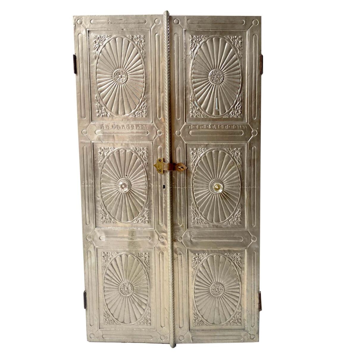 Silver Temple Window | Silver Door | Antique Petite Door